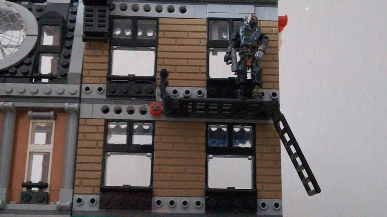 stop motion zombie mega construx - YouTube