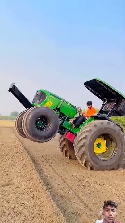 Tractor Stunt Tractors Stuck In Mud 🚜 Kubota Tractor 😱 Off Roads