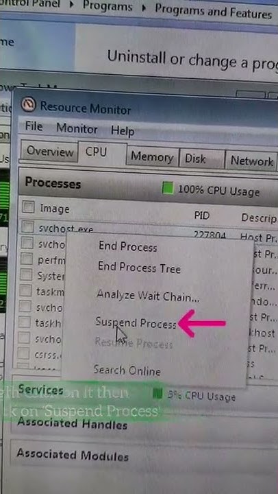 Problem Solved Cpu Usage 100 Pc Slow In Windows 7 Svchostexe Shorts Pcproblems Youtube