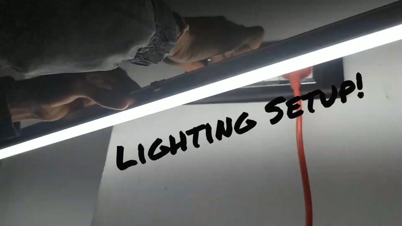 LED Setup || Vlog Lights || TheJazzAdam - YouTube