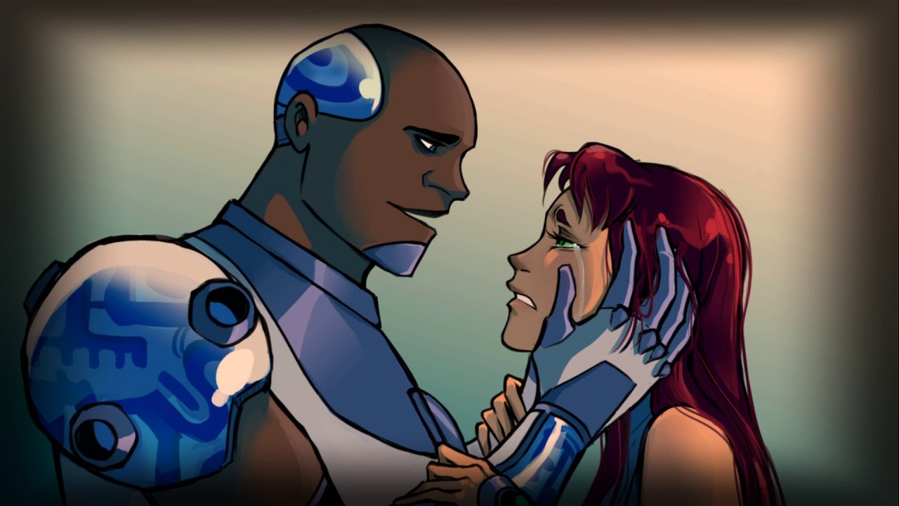Starfire x Cyborg - YouTube