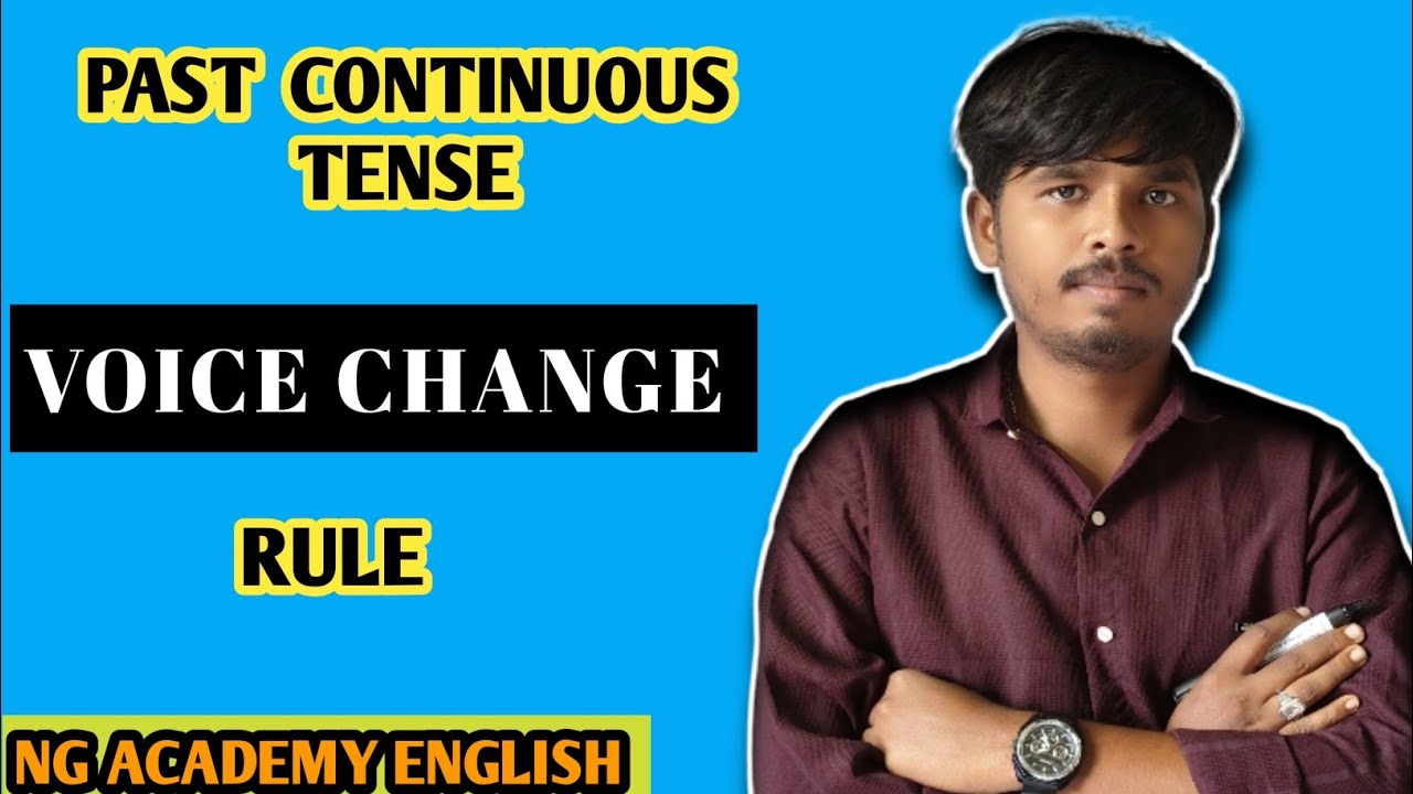 Past Continuous Tense Voice Change | English Grammar - YouTube