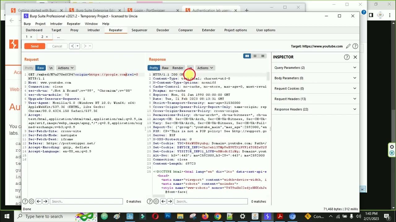 How to Use Burp Suite Repeater - YouTube