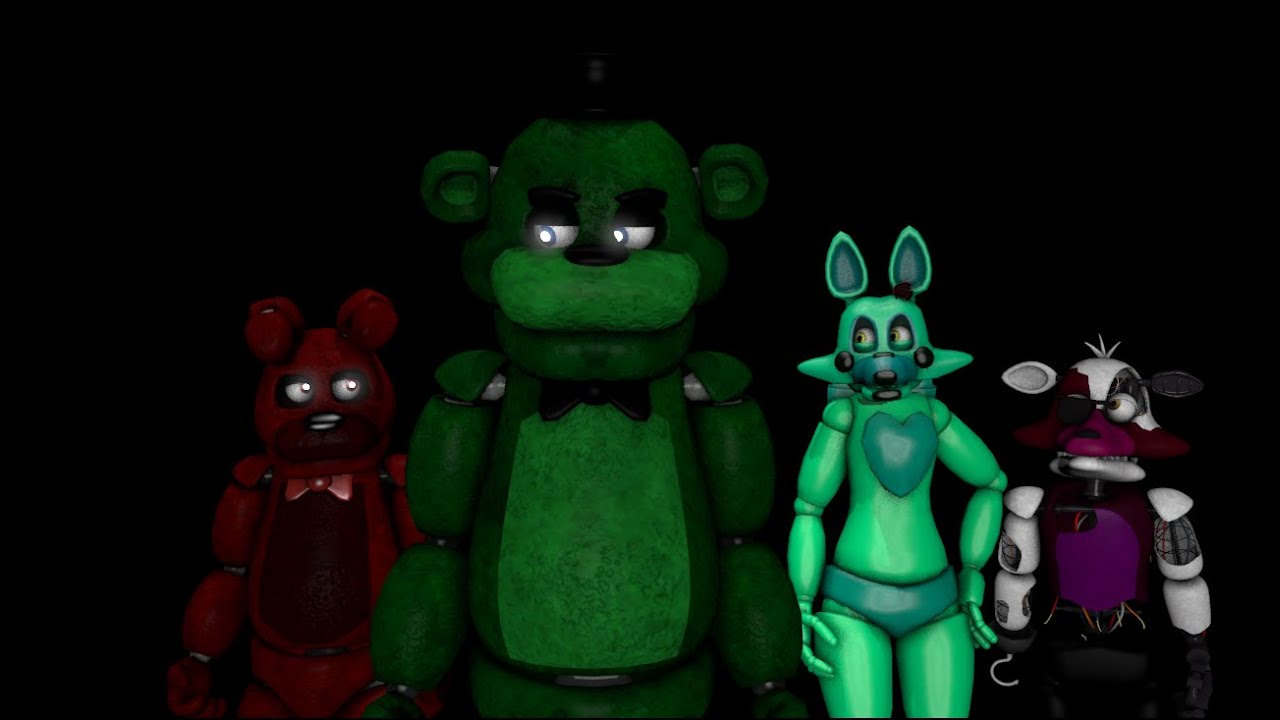 Five Nights at Fuzzys animation - YouTube