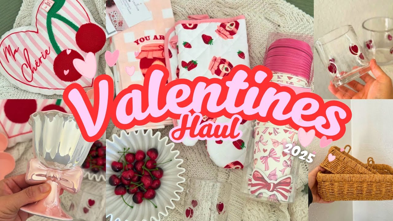 NEW!💌🍒VALENTINES DAY 2025 HAUL💌🍒 VALENTINES DAY DECOR 2025, VALENTINES ...