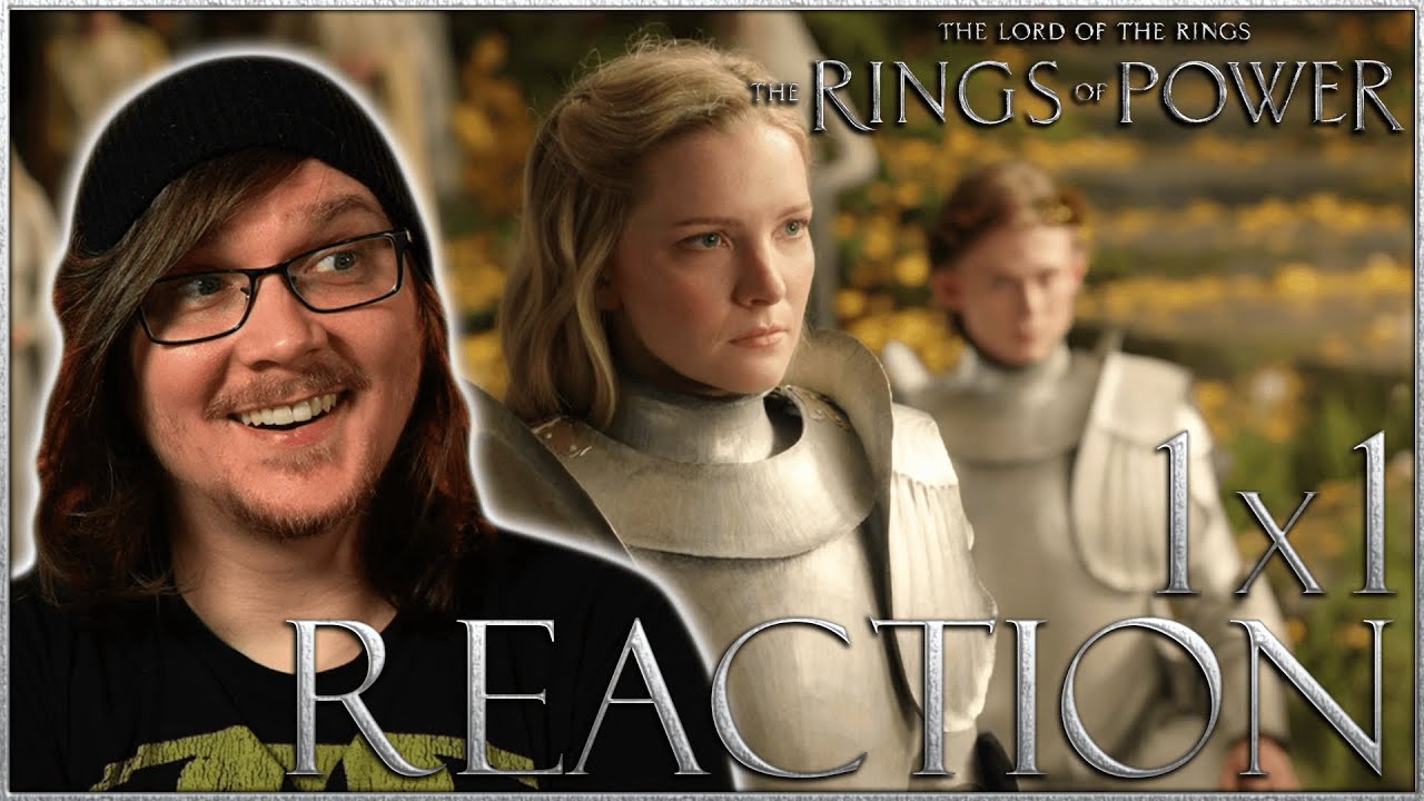 THE RINGS OF POWER 1x1 Reaction! "A Shadow of the Past" | THE LORD OF ...