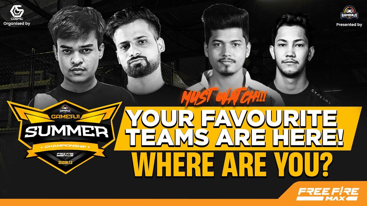 Invitational Teams Announcement | Gamerji Summer Championship 2.0 - YouTube