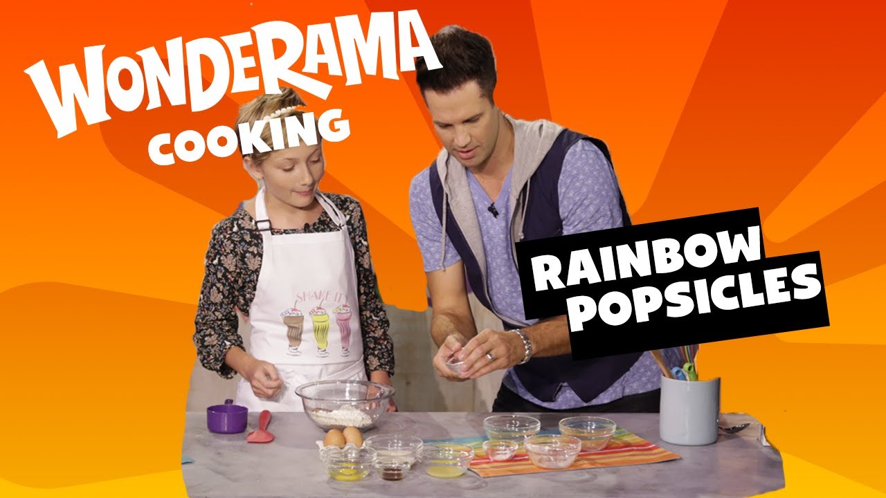 Cydney Sherman Makes Rainbow Popsicles! - YouTube