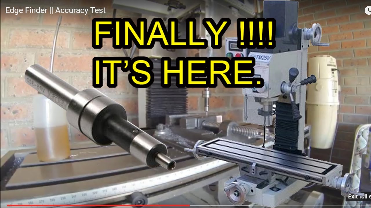 Mechanical Edge Finder || Finally arrived - YouTube