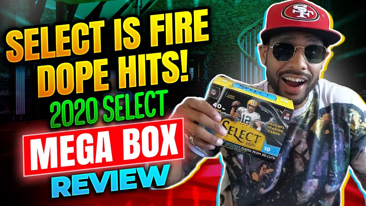 SELECT FIRE HITS! 🔥| 2020 Panini Select Football Retail Mega Box Break ...