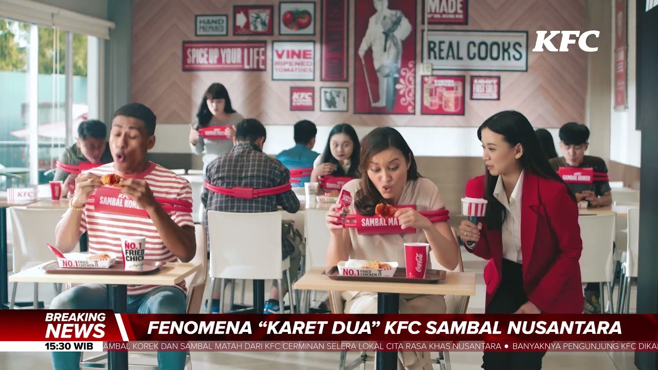 Iklan KFC Sambal Nusantara Yang Karetnya 2! - YouTube
