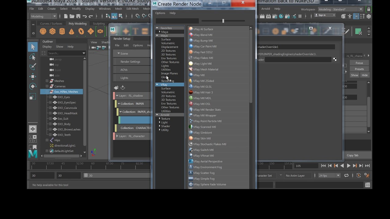 Shadow Render Pass in 3D Maya with Arnold - YouTube