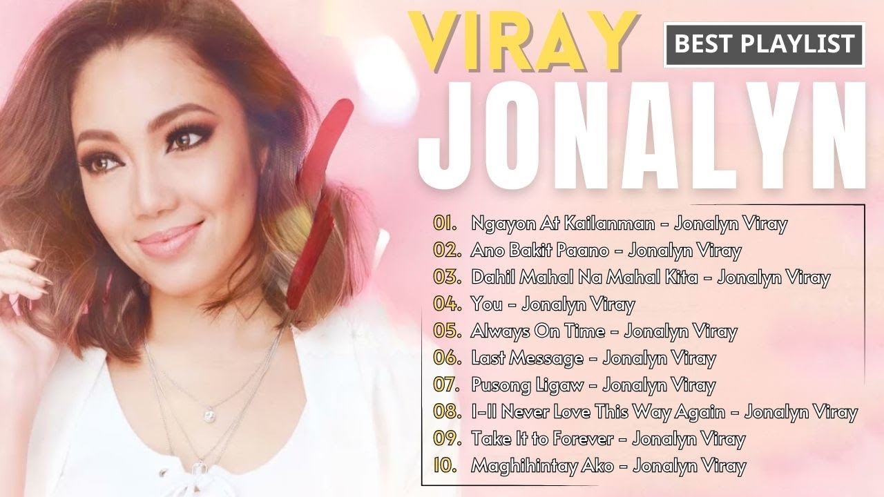 Jonalyn Viray Greatest Hits ~ Jonalyn Viray Songs ~ Jonalyn Viray Top ...