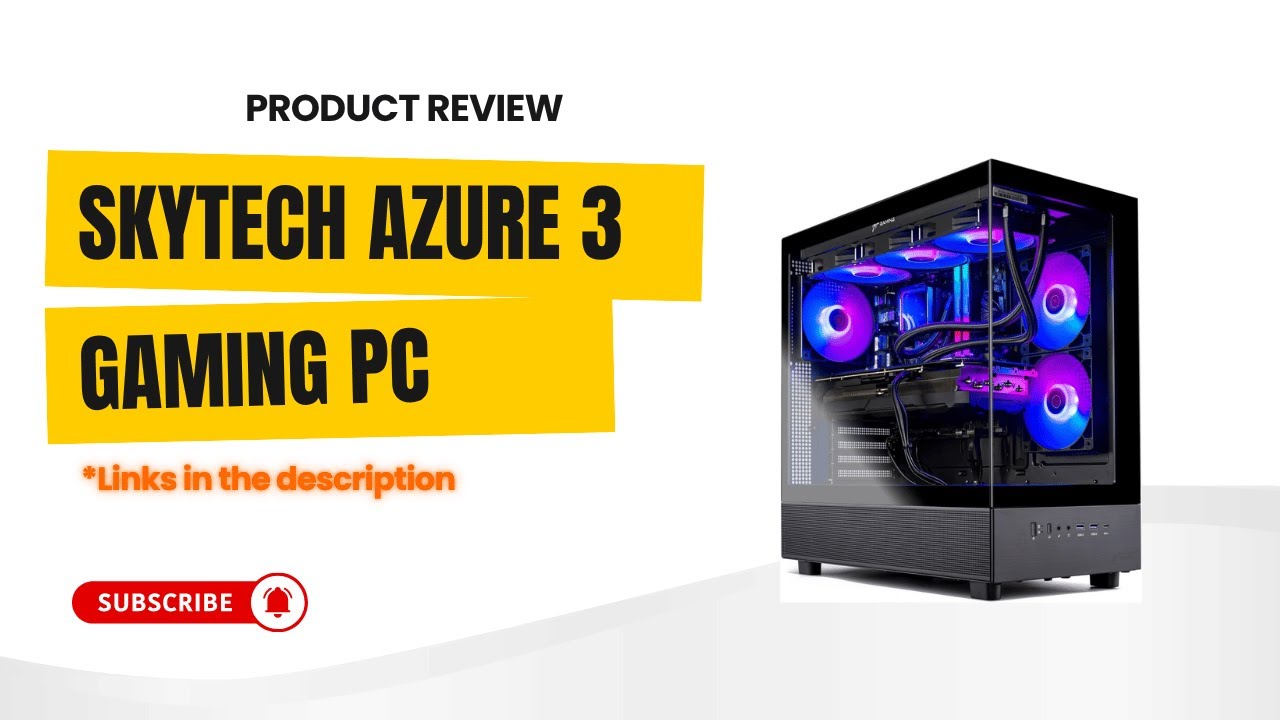 Skytech Azure 3 Gaming PC Review 🔥 Ryzen 7 9700X + RTX 5060 | Ultra ...
