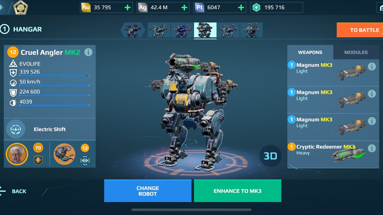 Angler Redeemer With New Drone Seeker | War Robots Gameplay - YouTube