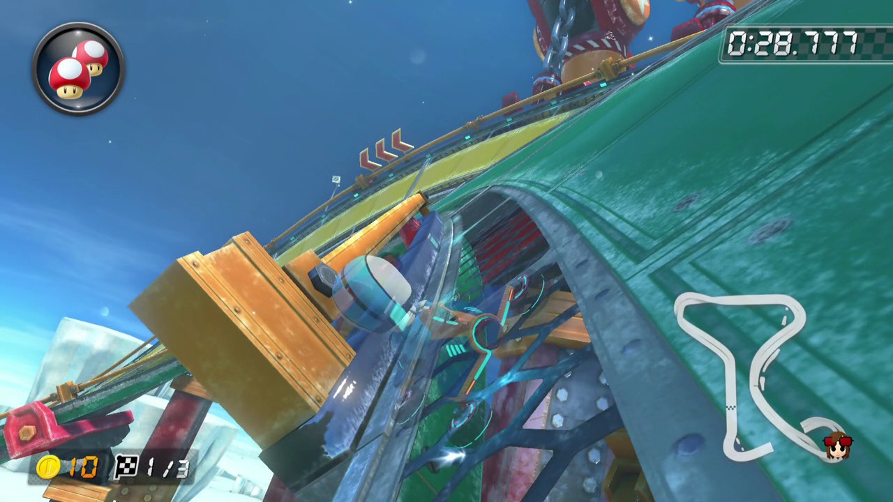 Ice Ice Outpost [150cc] - 1:51.846 - ぷれいやー (Mario Kart 8 Deluxe World ...