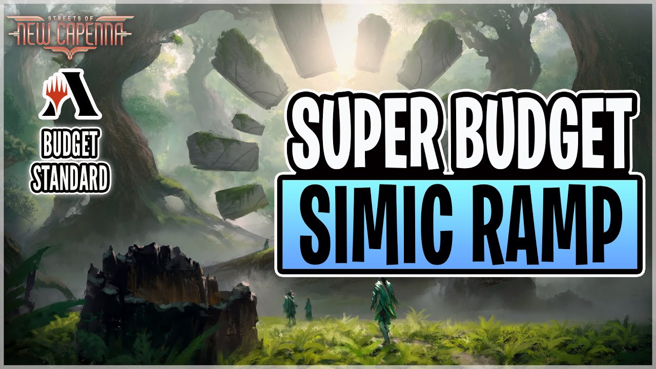 Play SIMIC RAMP on a 5 RARE BUDGET | Budget MTG Arena | Ranked | New ...