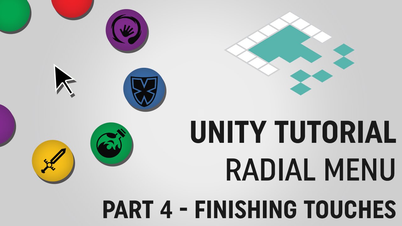 Unity Tutorial: Radial Menu (Part 4) from Board to Bits - YouTube