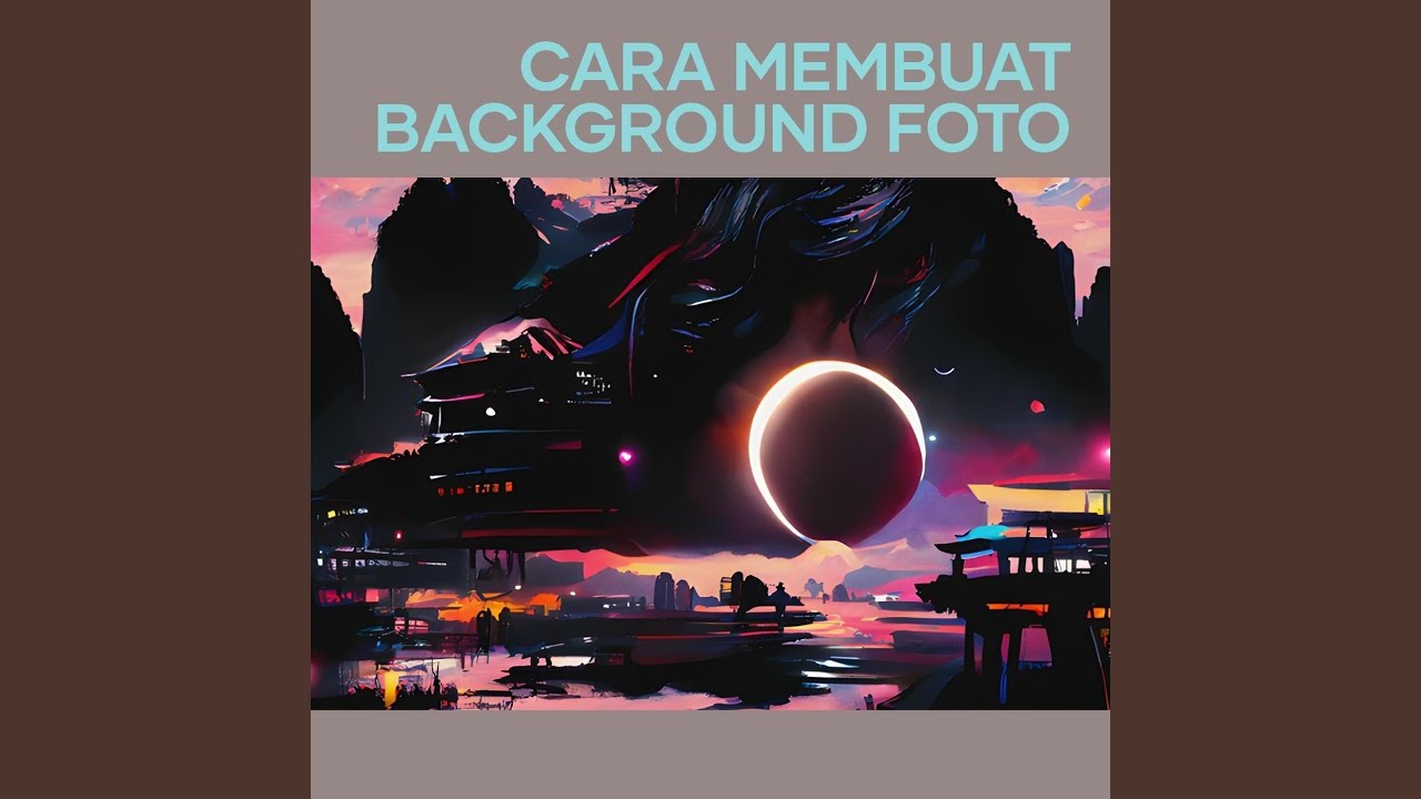 Cara Membuat Background Foto (Live) - YouTube