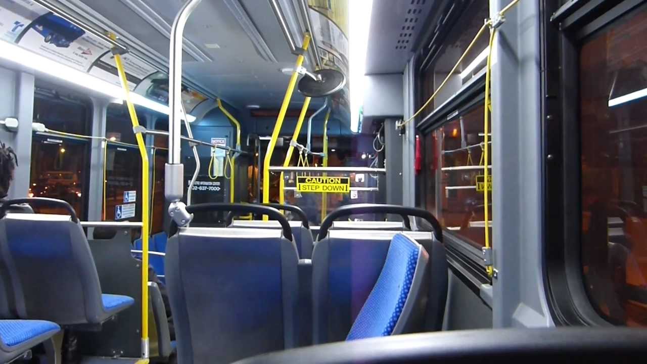WMATA Metrobus: 2012 Orion VII E10 3G BRT #3040 Interior Start-Up - YouTube