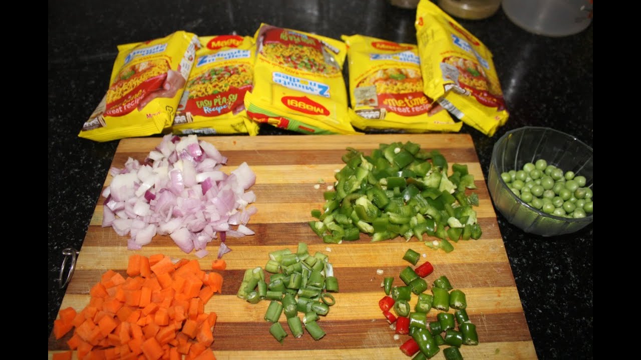 How to make Vegetable Maggie. #merimaggie #vegetablemaggie #2minmaggie ...