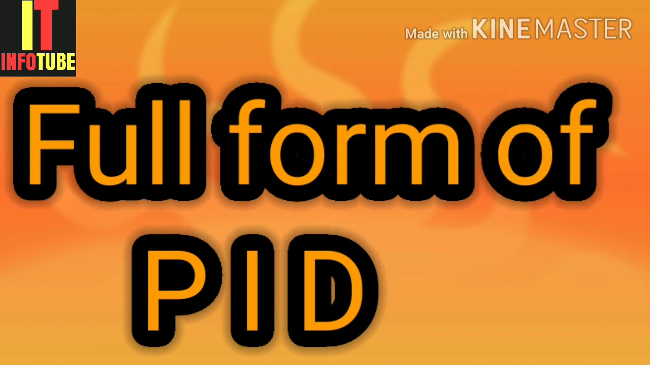 Full form of PID | What is PID - YouTube
