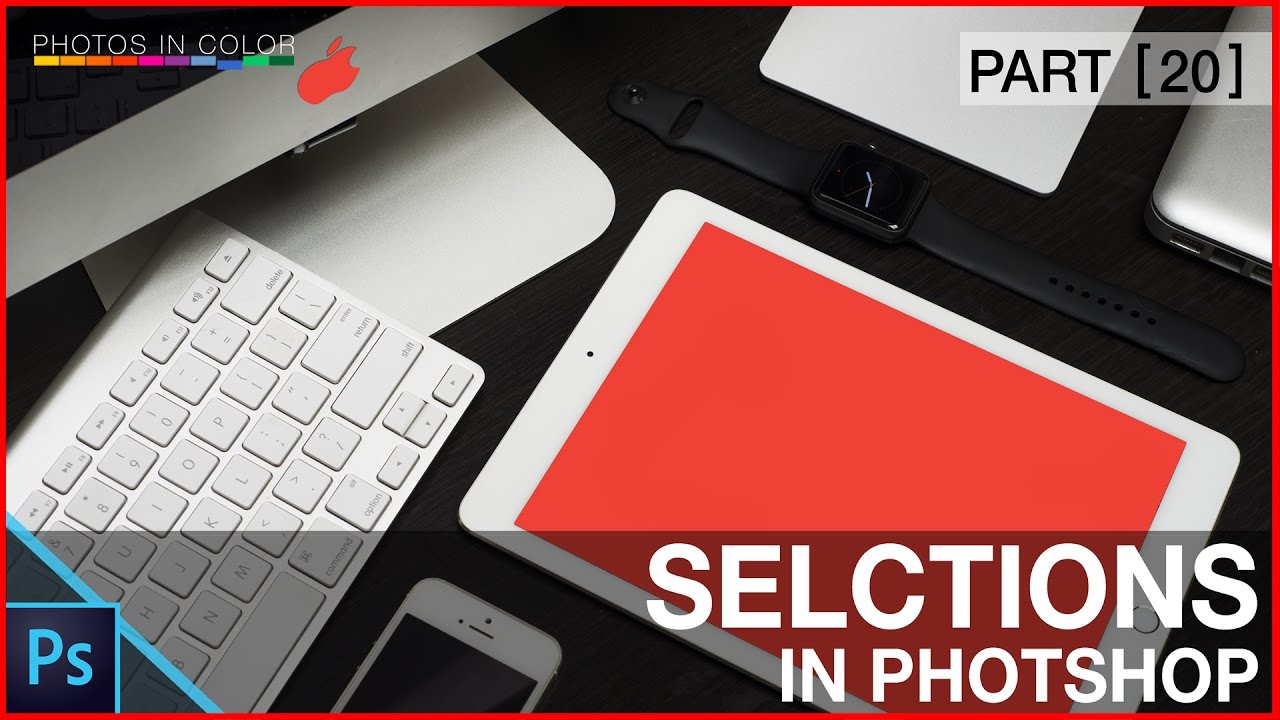 Photoshop Sections and Layers - What are they and how they work - YouTube