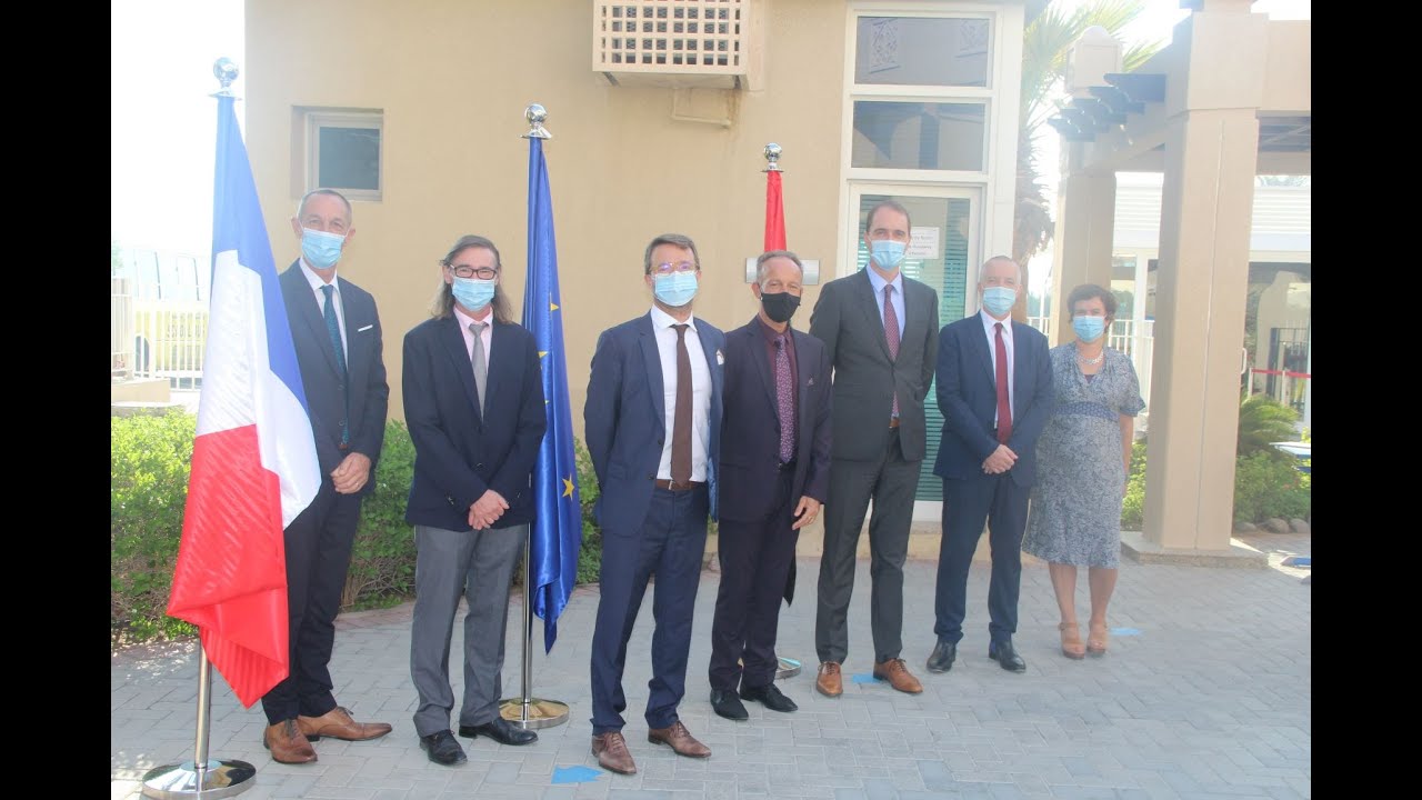 Visite de S.E Xavier Chatel, nouvel Ambassadeur de France aux Émirats ...