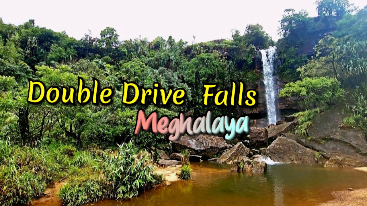 Double Drive Waterfalls in Cherrapunji , Meghalaya - YouTube