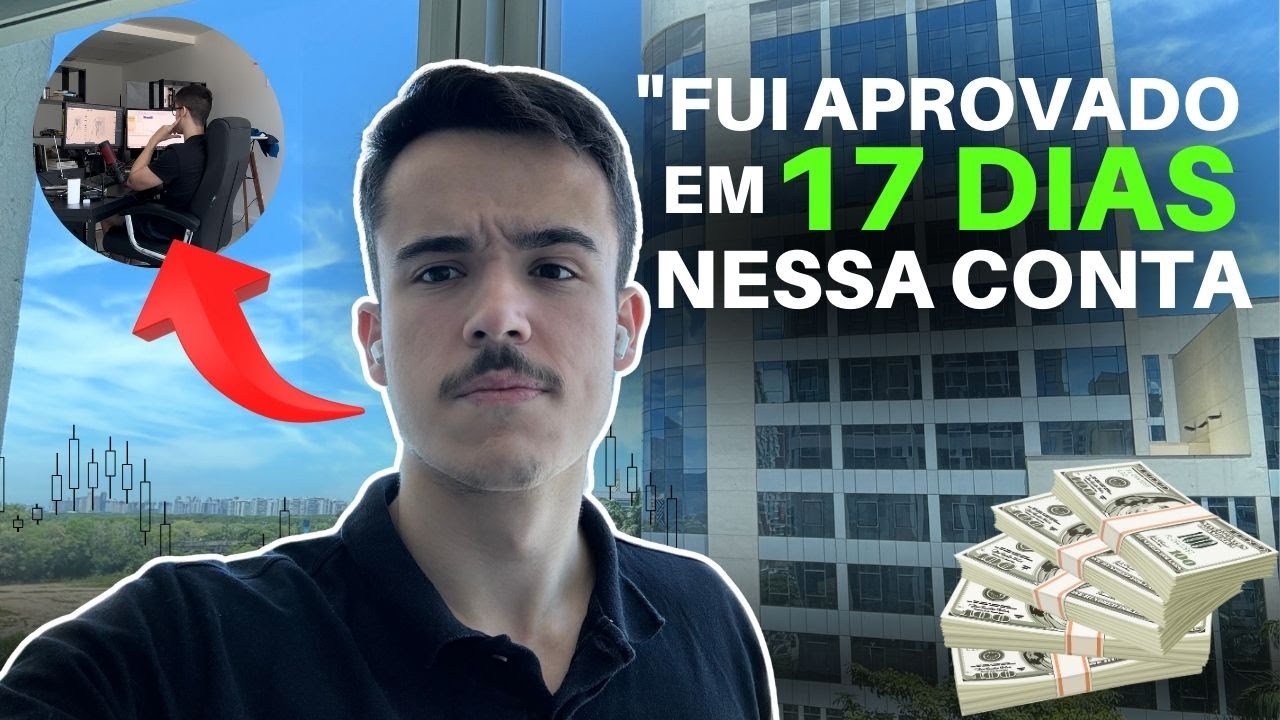 COMO aprovei a MESA de 100k da FTMO (em 17 dias) | Passo a Passo ...