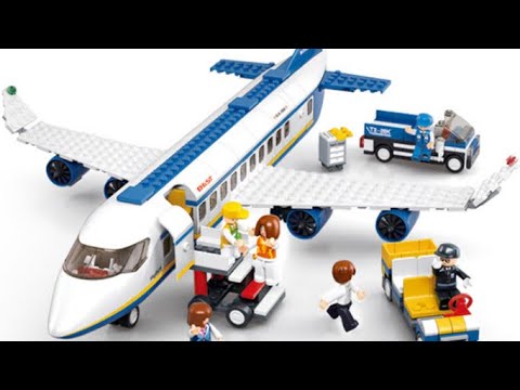 Sluban Airplane Speed Build - Sluban 0366 - YouTube