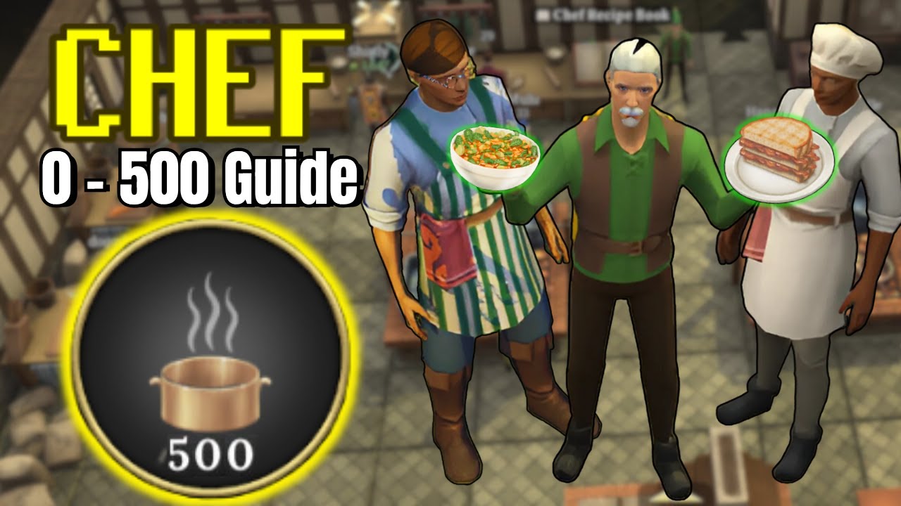 The ULTIMATE Chef Profession Guide for Brighter Shores - YouTube