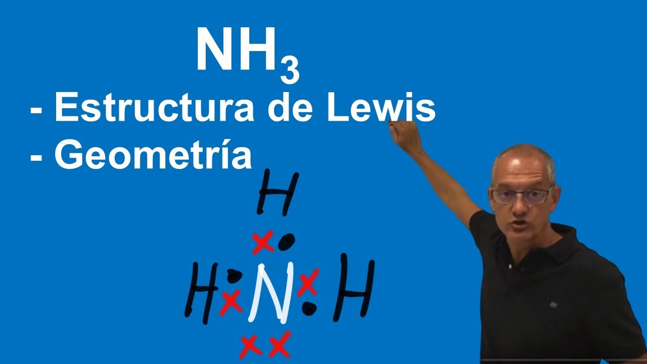 NH3 Estructura de Lewis y geometría - YouTube
