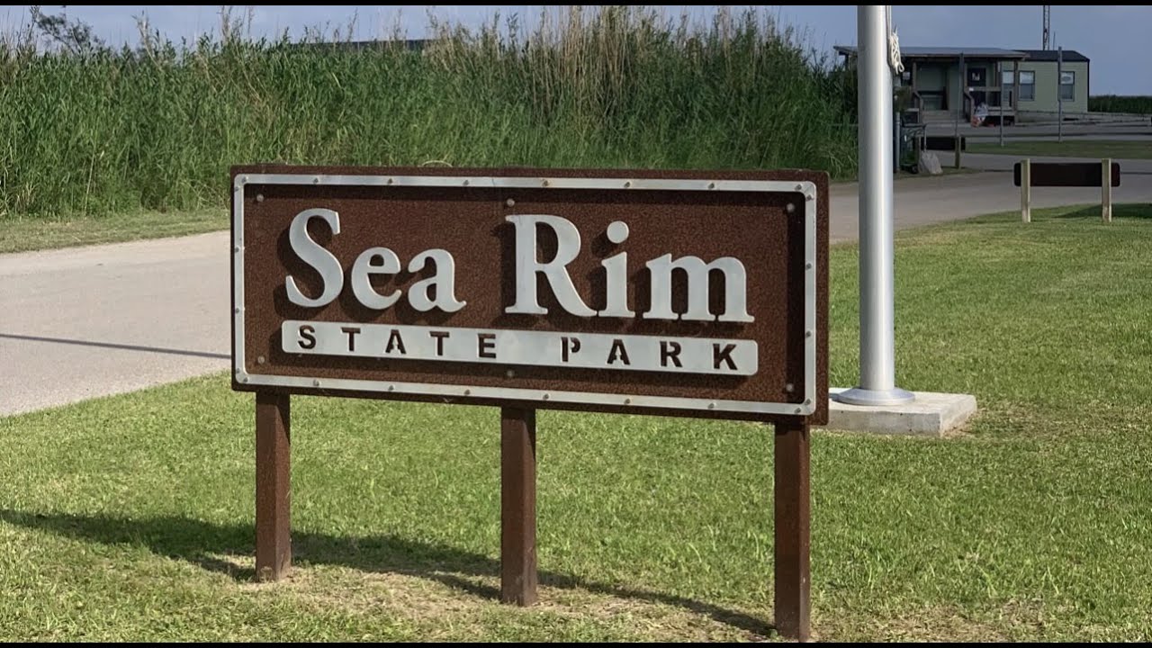 Sea Rim State Park - Park n' Drive - YouTube