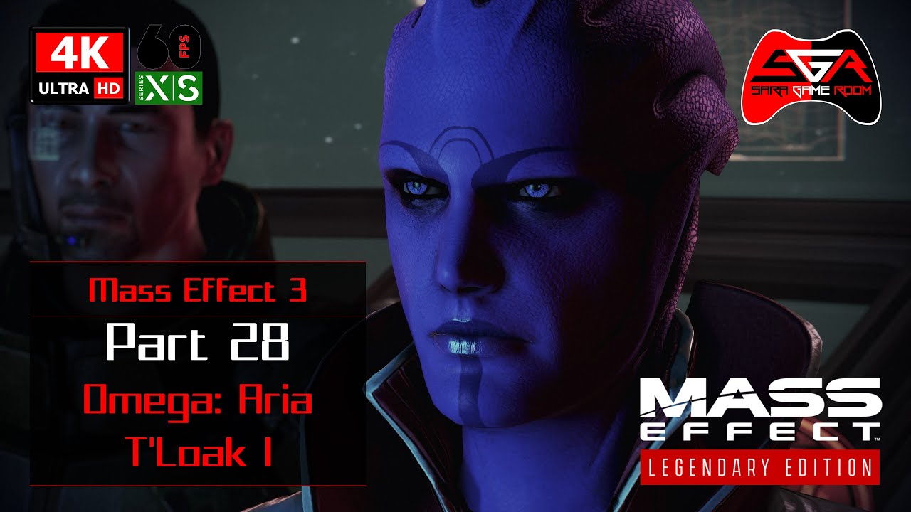 Mass Effect Legendary Edition - ME3 Part 28 Omega: Aria T'Loak I [4K ...