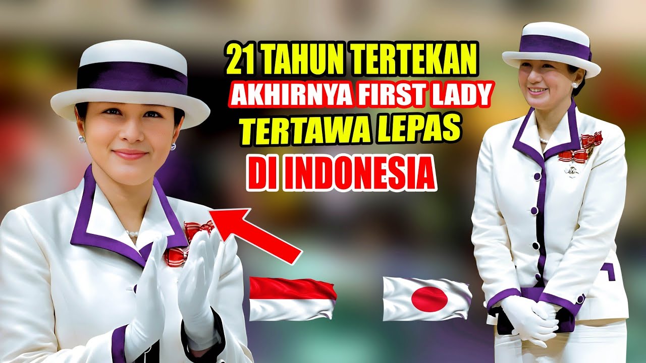 Menakjubkan..21 Tahun tak senyum,Akhirnya First Lady ini tertawa lepas ...