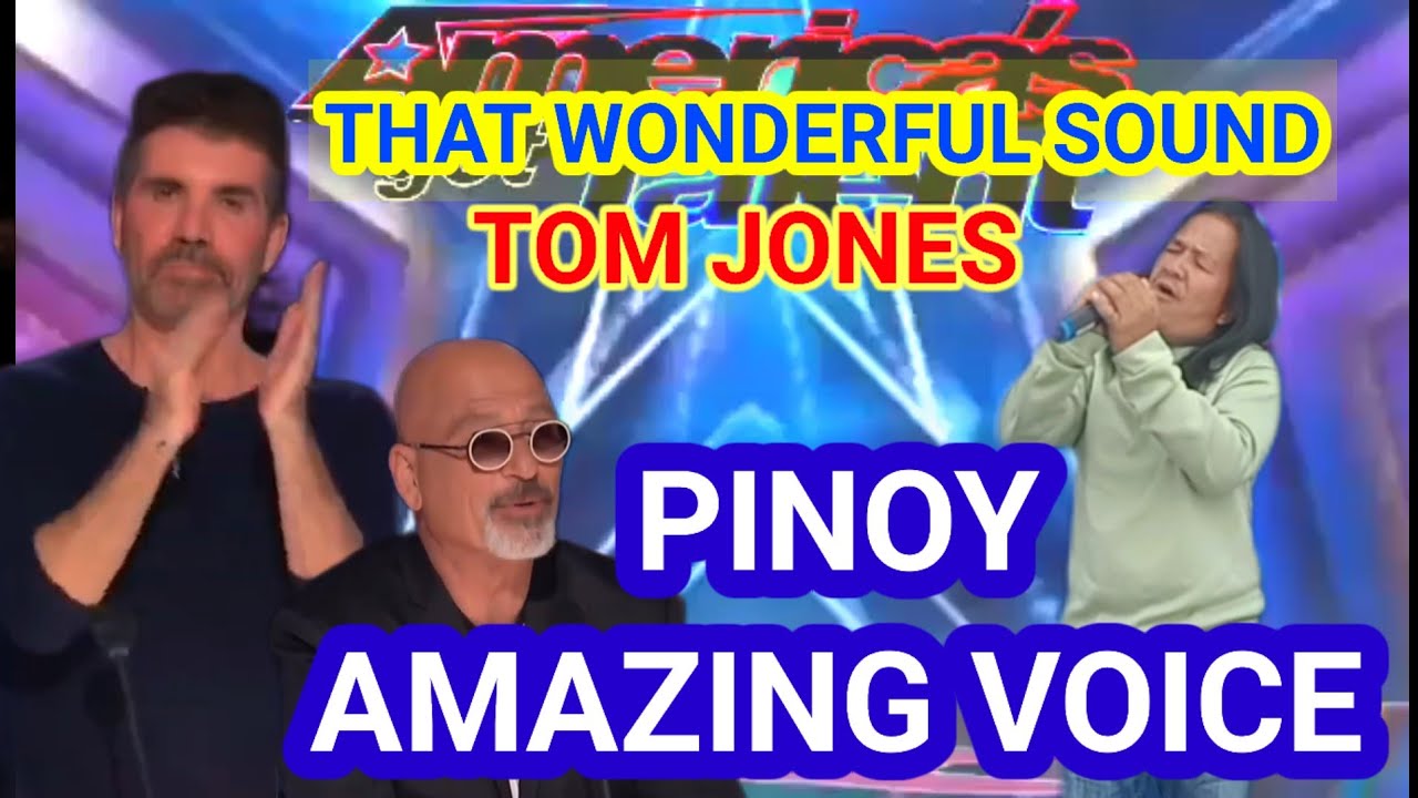 PINOY AMAZING VOICE STANDING OVATION THAT WONDERFUL SOUND AMERICA'S GOT ...