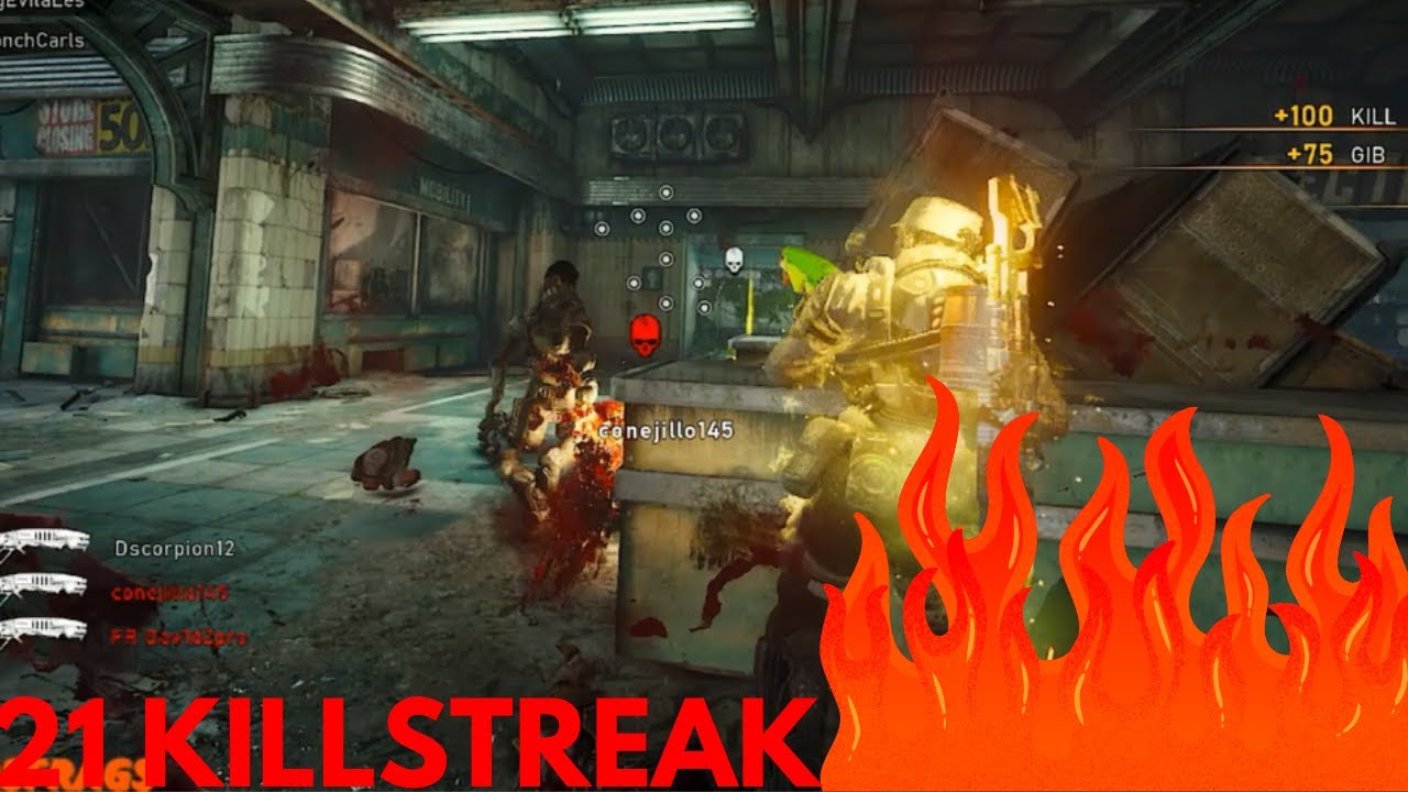 21 KILLSTREAK 🔥🔥🔥 - Gears 5 - YouTube