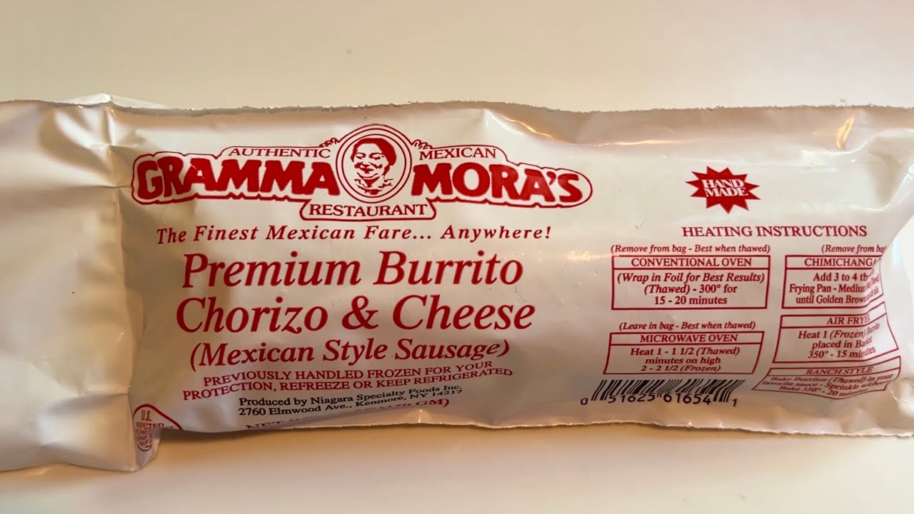 Gramma Mora’s Frozen Burrito Review (Buffalo NY) - YouTube