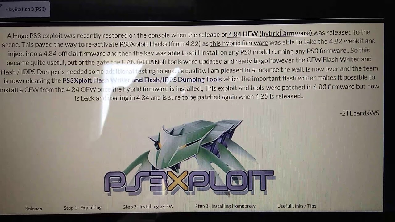 PS3 XPLOIT V4 (4.83 & 4.84) FONCTIONNEL [review] - YouTube