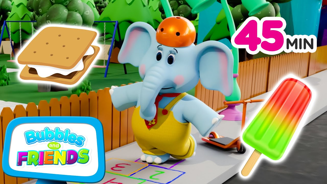 Best Summer Ever with Smores, Popsicles & More! | Bubbles and Friends ...