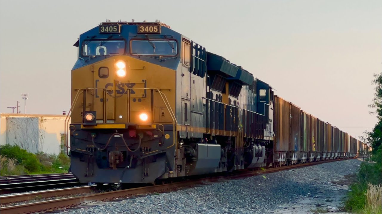 CSX Rock Trains galore & More!! - YouTube