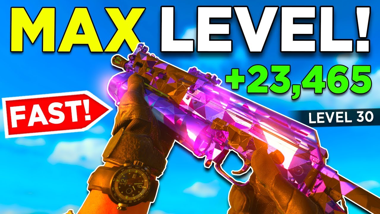 MAX LEVEL IN 20 MINUTES! - MOST BROKEN WEAPON XP METHOD In Modern ...
