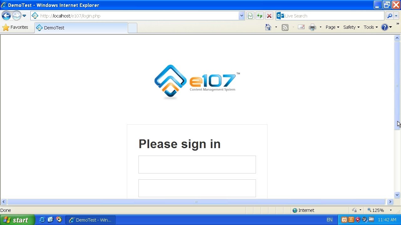 【入口網站】e107 2.0 (GPL) 動畫安裝教學 - YouTube