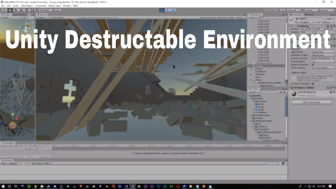 Unity Destruction - YouTube
