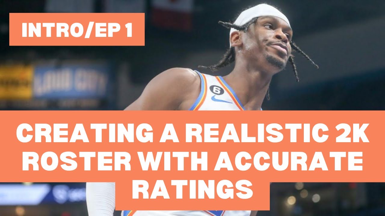 Making A Realistic NBA 2K24 Roster With Accurate Ratings: Introduction ...