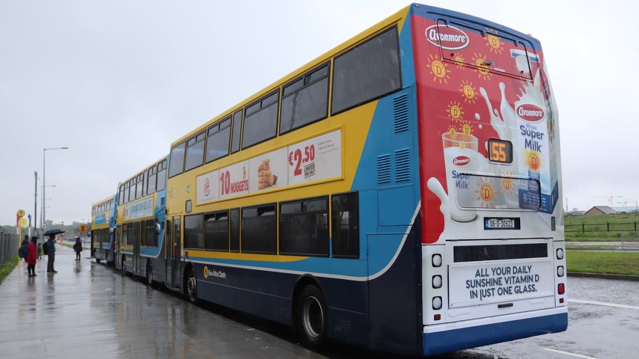 Dublin Bus | ALX400 Volvo B7TL AX 523 (06-D-30523) | Service 155 - YouTube