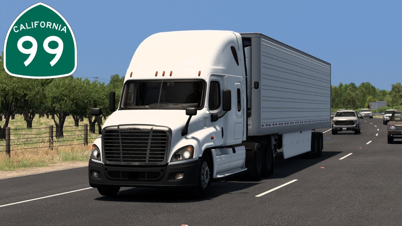 The 99... What Will We See Today? ATS | 2008 FL Cascadia - Fresno to ...