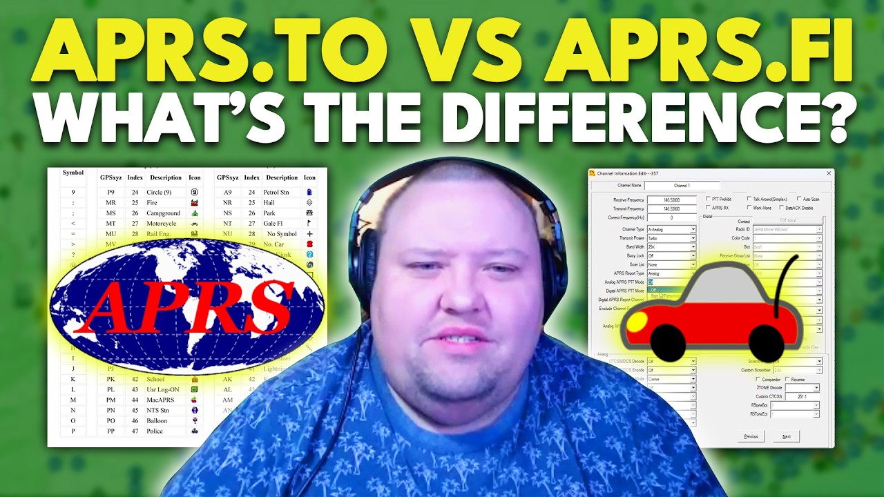 APRS Explained: Comparing APRS.to vs APRS.fi and Best Radio Setup Tips ...
