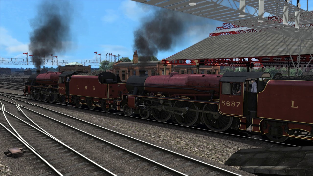 NWC, LMS Era Crewe Station. - YouTube